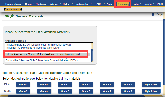 Asynchronous Learning Module: Hand Scoring Mathematics Performance Tasks